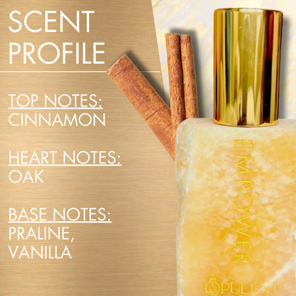 Empower Yellow Jade Crystal Perfume | Unisex EDP for Confidence ...