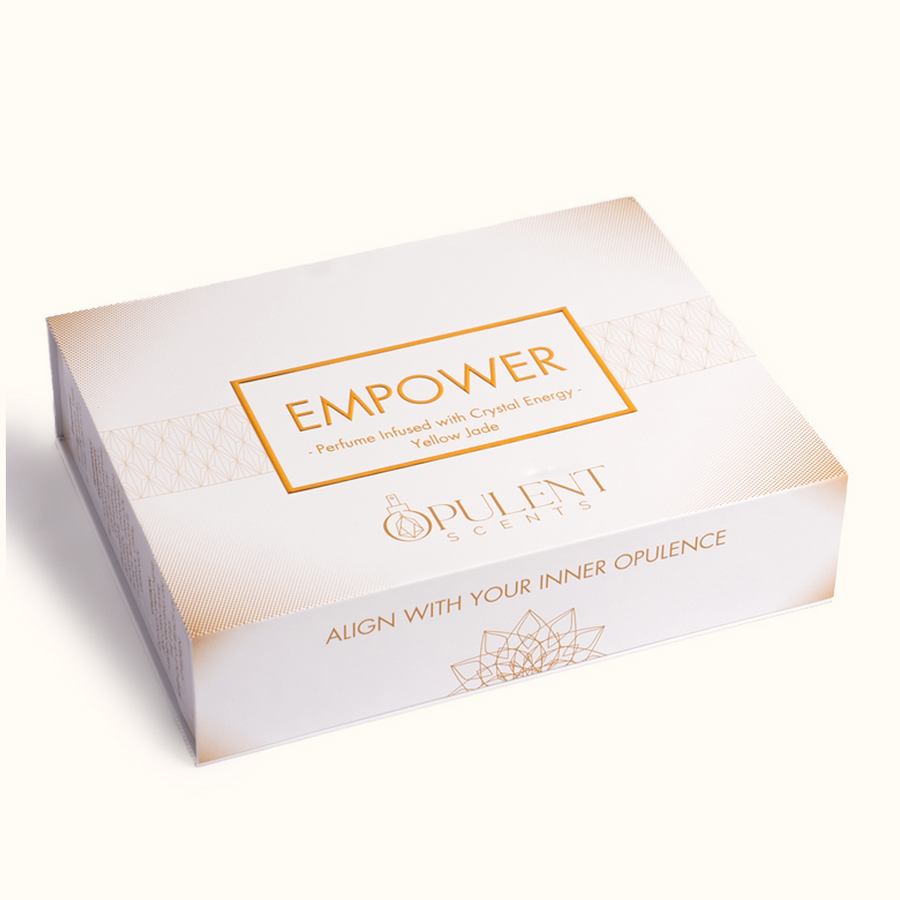 Empower Yellow Jade Crystal Perfume | Unisex EDP for Confidence ...